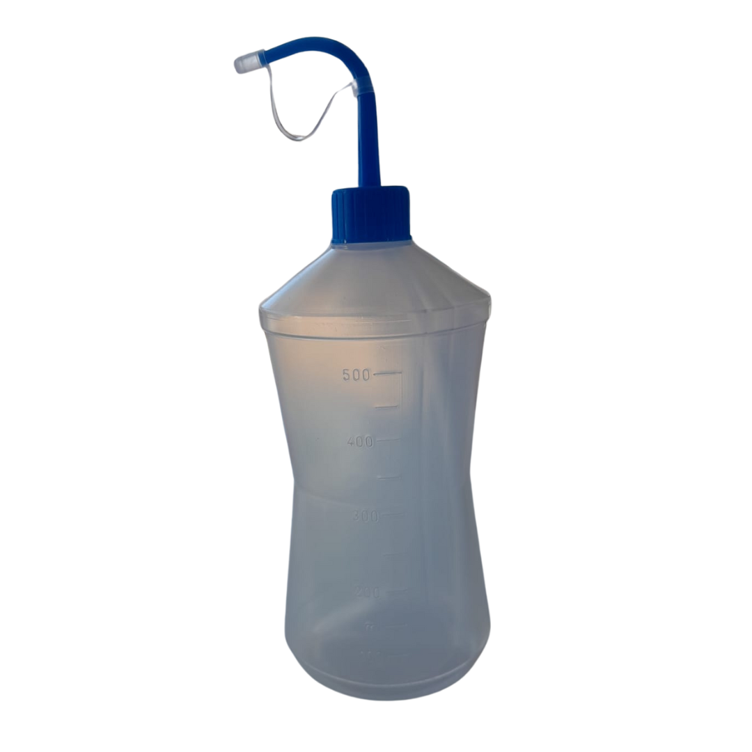 ALMOTOLIA 500ML BICO CURVO AZUL – Embalaroma