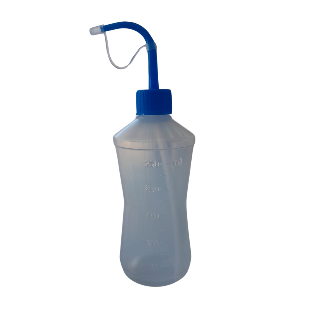 ALMOTOLIA 250ML BICO CURVO AZUL C/ CANULA – Embalaroma
